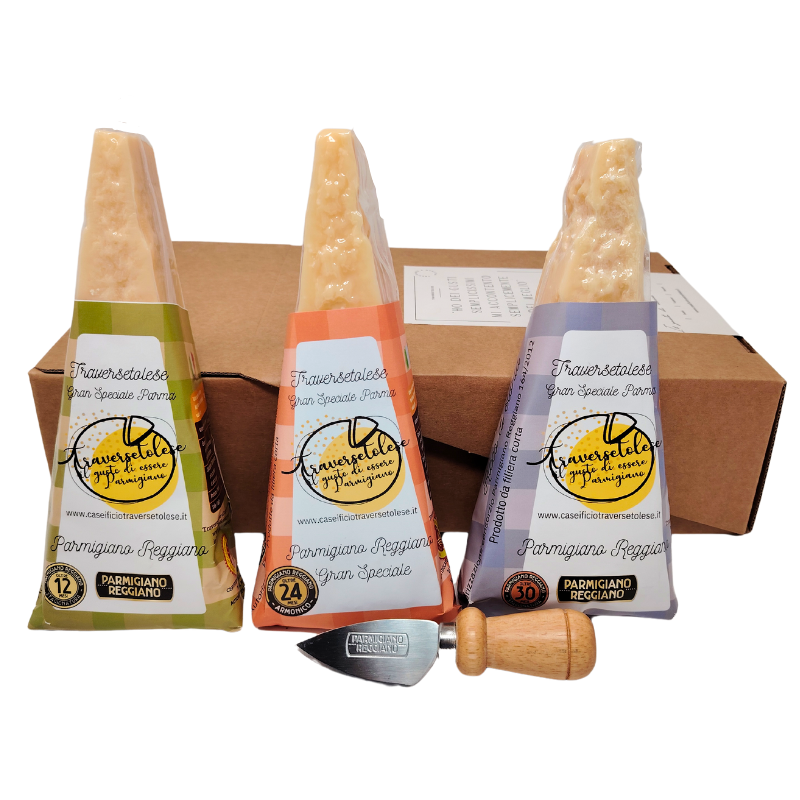 Corporate Parmesan cheese gift box